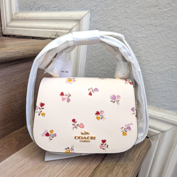 Coach | Bags | Nwt Coach Cx577 Lysa Top Handle Crossbody Bag With Heart ...